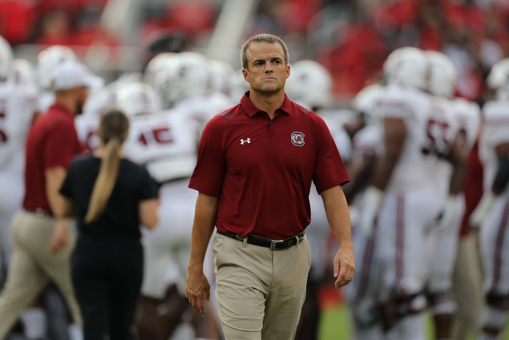 South Carolina Coach Shane Beamer Responds To Virginia Tech Job Opening ...