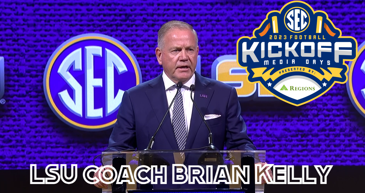 Everything LSU coach Brian Kelly said at 2023 SEC Media Days – SEC Y'ALL